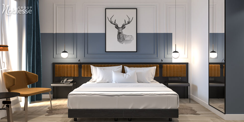 Design Hotel - Proiect camera in stil contemporan - Noblesse Group